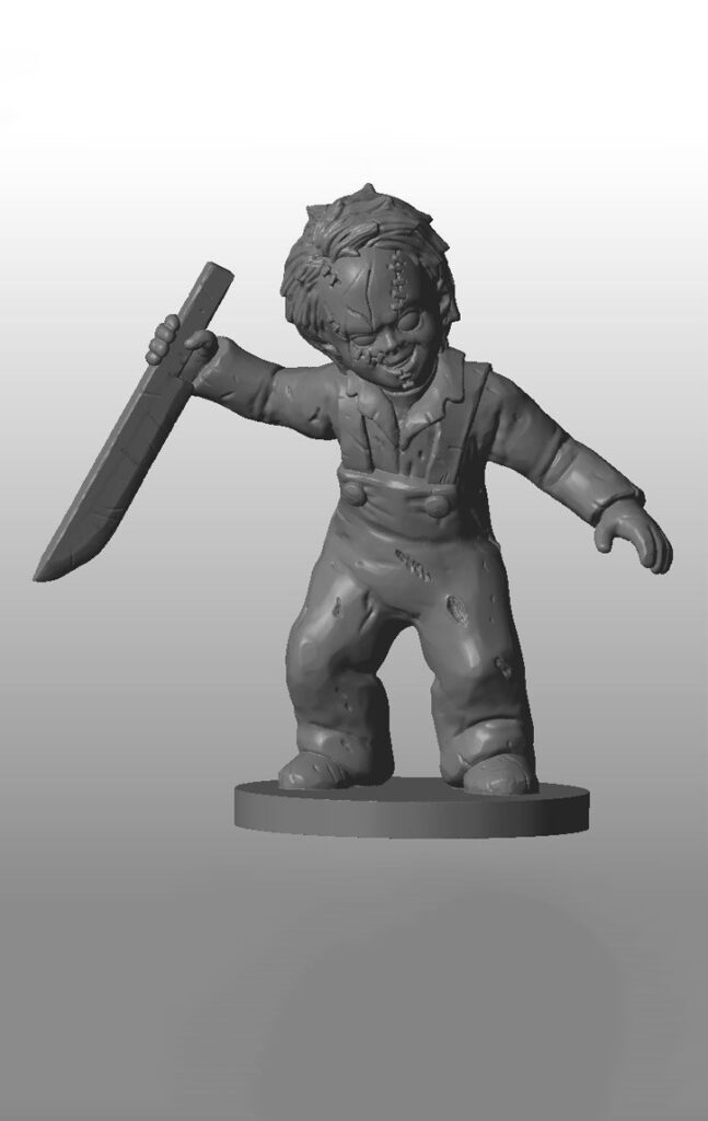 Chucky mini 3d Model Stl file - Stl3dprinter