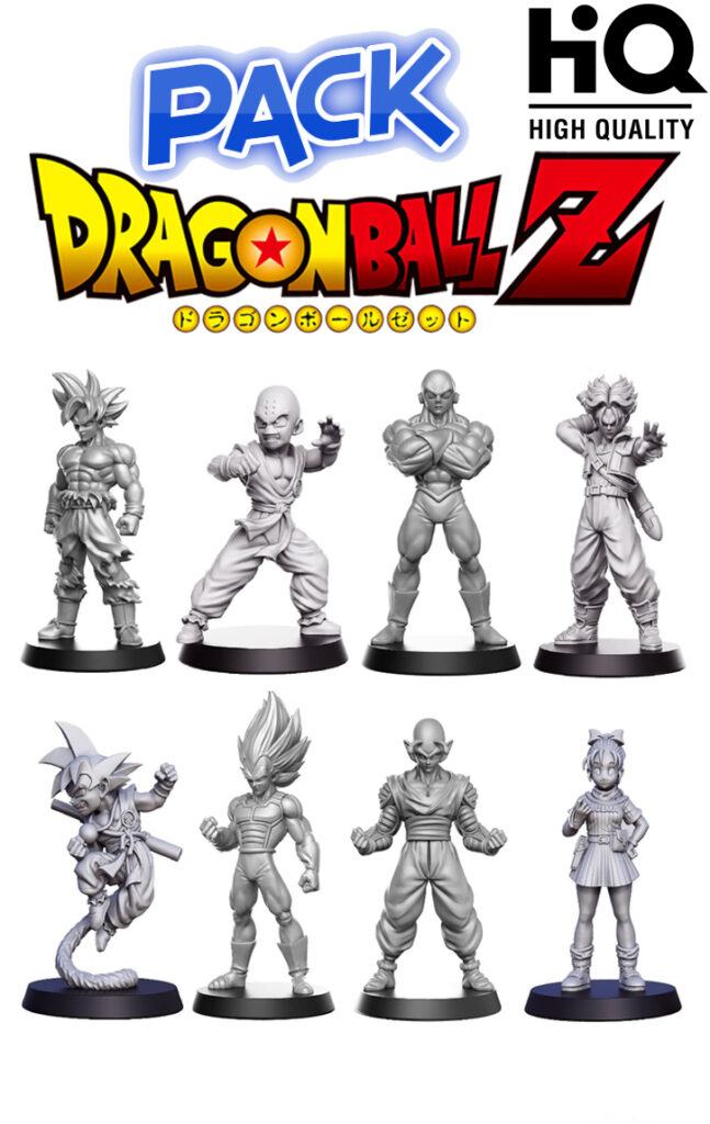 Bundle dragon ball Z 3D models - Stl3dprinter