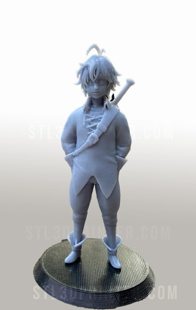 MELIODAS (SEVEN DEADLY SINS) 3D MODEL - Stl3dprinter