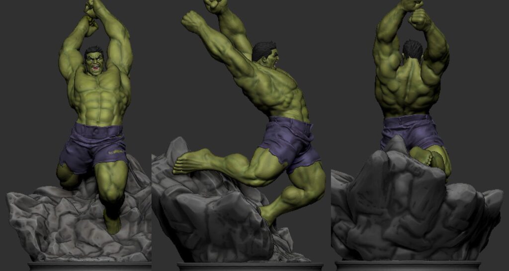 Hulk 3D Print 3D print model - Stl3dprinter