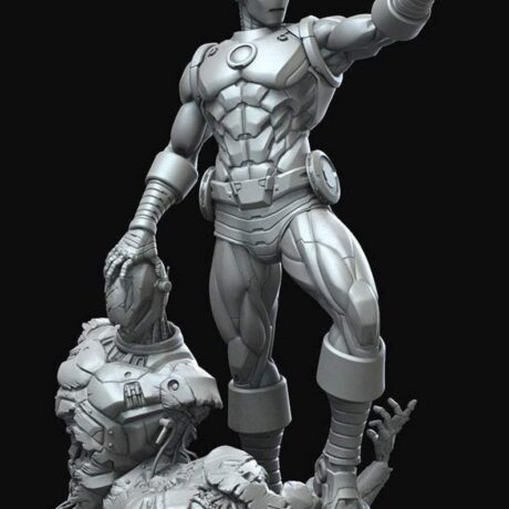 Iron man Ultron - Ironman - STL - 3d Print Files - Stl3dprinter