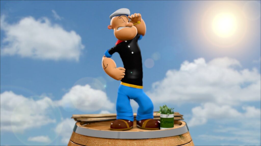 Popeye 3D model STL - Stl3dprinter