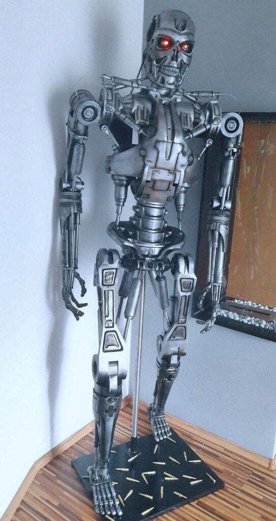 T2 Terminator T800 Endoskeleton 1:1 Lifesize STL File Printable ...