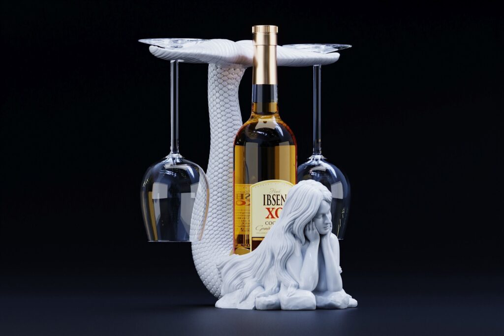 Lovely Mermaid 3D print model - Stl3dprinter