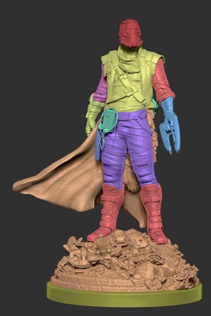 Star Lord Peter Quill STL Files for 3D Print - Stl3dprinter