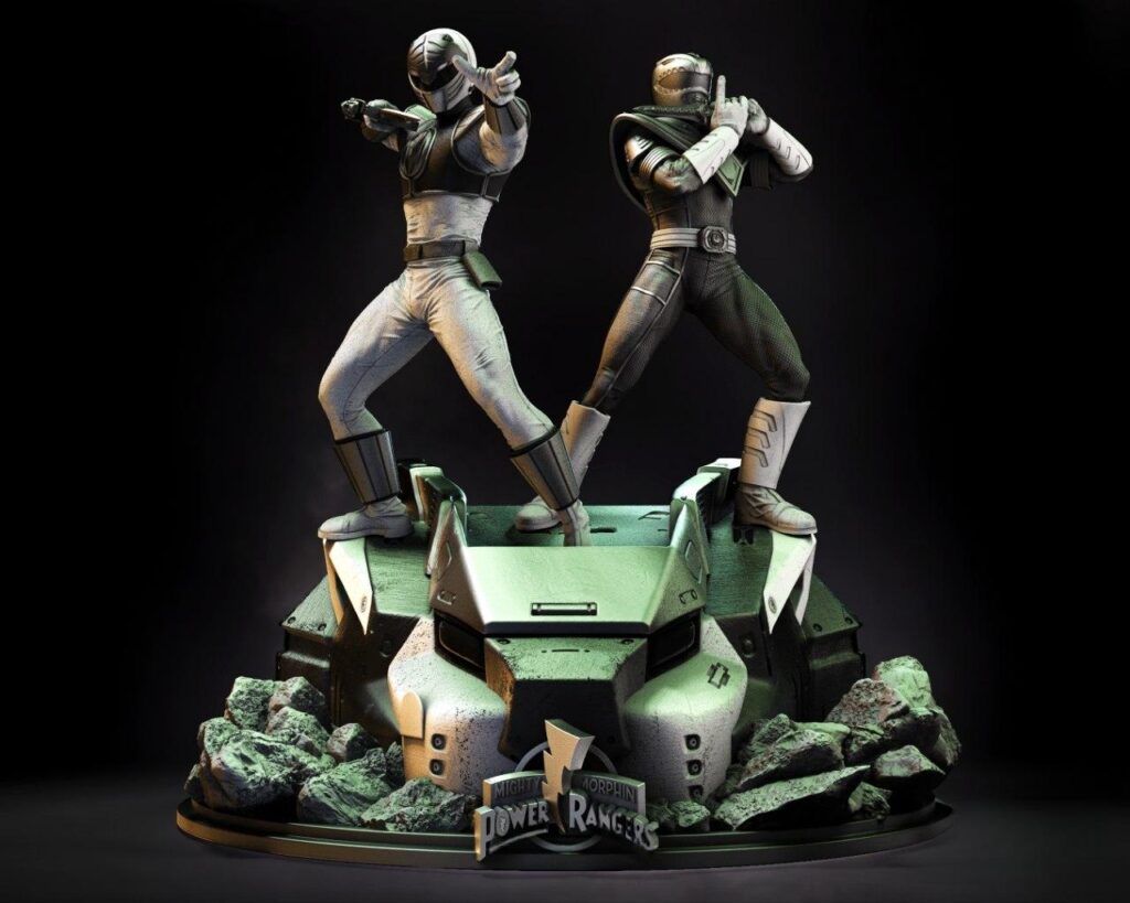 Mighty morphin power ranger 3d printing stl files - Stl3dprinter