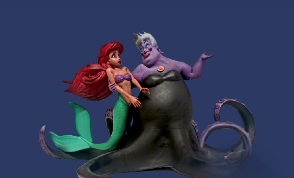 Little mermaid diorama 3d printing stl files - Stl3dprinter
