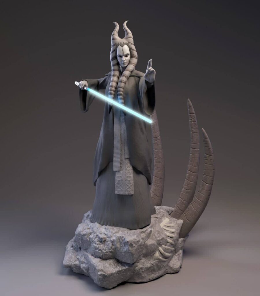 Shaak Ti 3d print stl files - Stl3dprinter