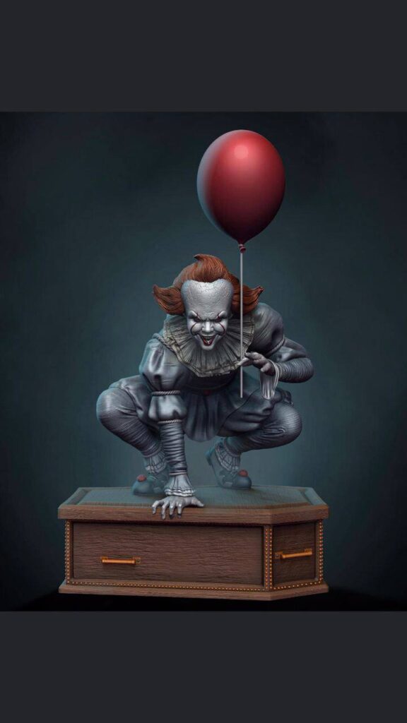 Pennywise 3d printing stl files - Stl3dprinter