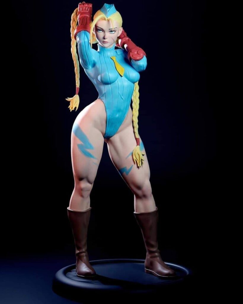 cammy street fighter 3d printing stl files - Stl3dprinter