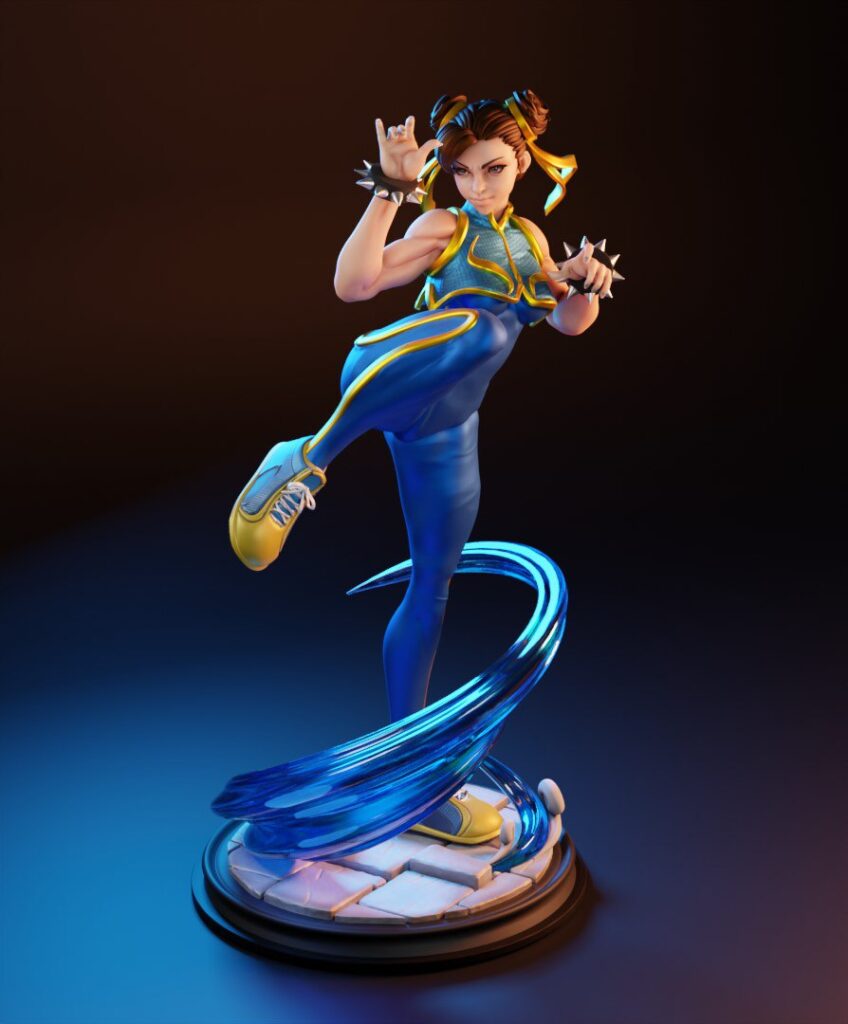 Chun li 3d printing stl files - Stl3dprinter
