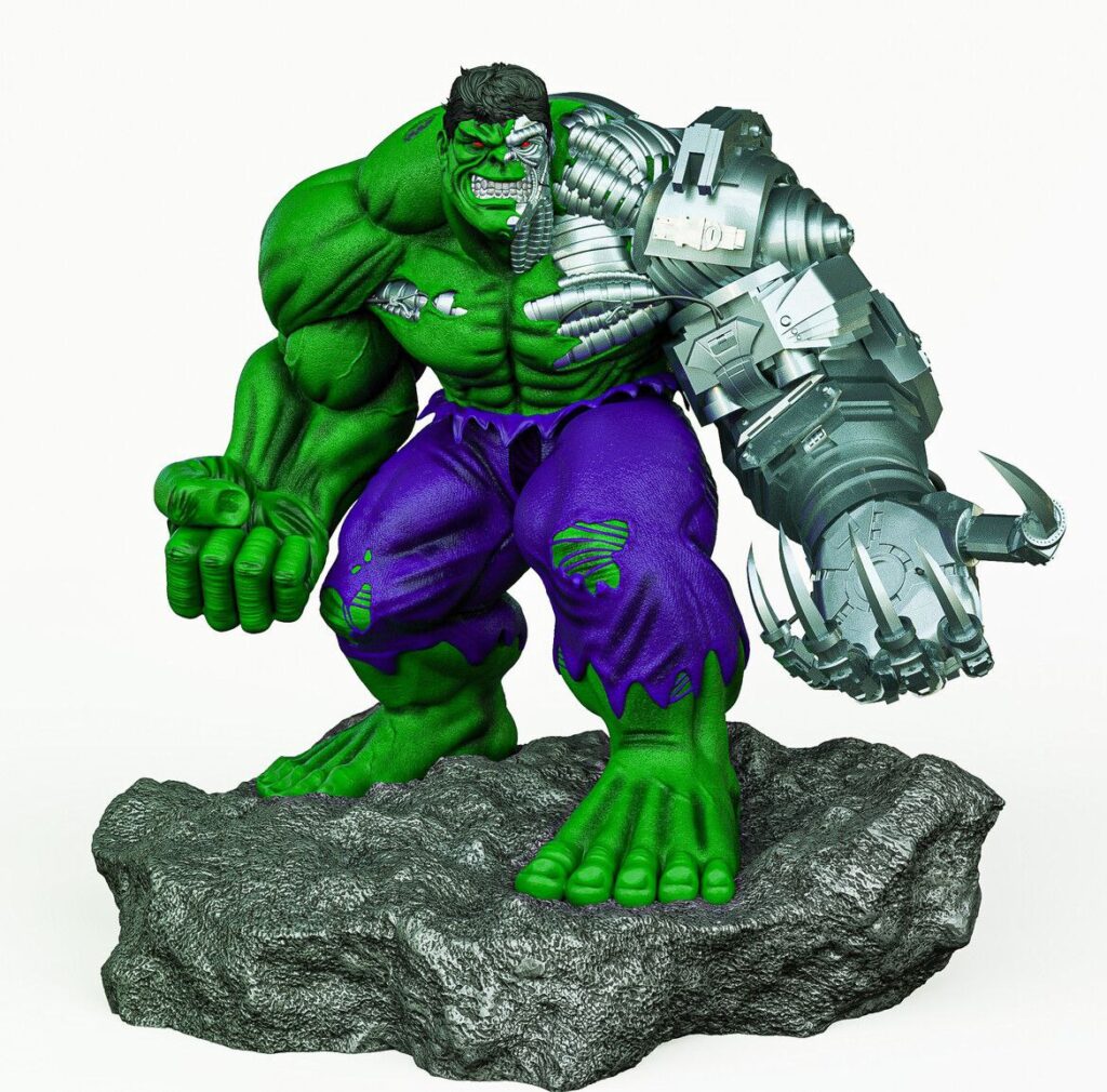 Cyborg Hulk stl files for 3D Print model - Stl3dprinter