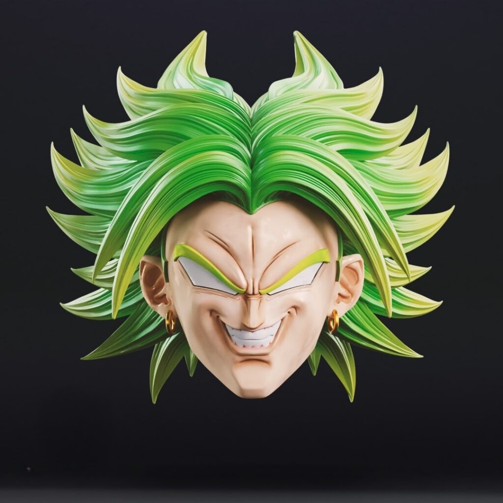 Broly Mask 3d print stl files - Stl3dprinter