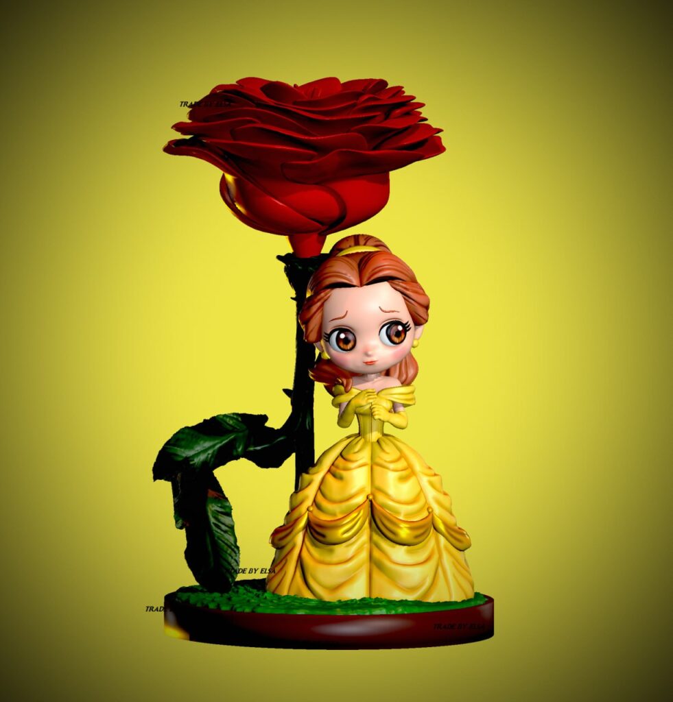 Bella princess 3d print stl files - Stl3dprinter