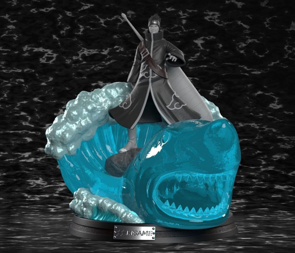 Kisame akatsuki 3d print stl files - Stl3dprinter