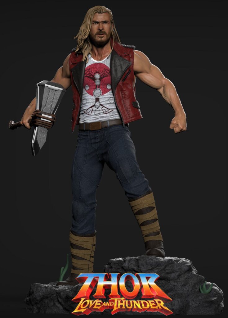 Thor love & Thunder stl files for 3d printing models - Stl3dprinter