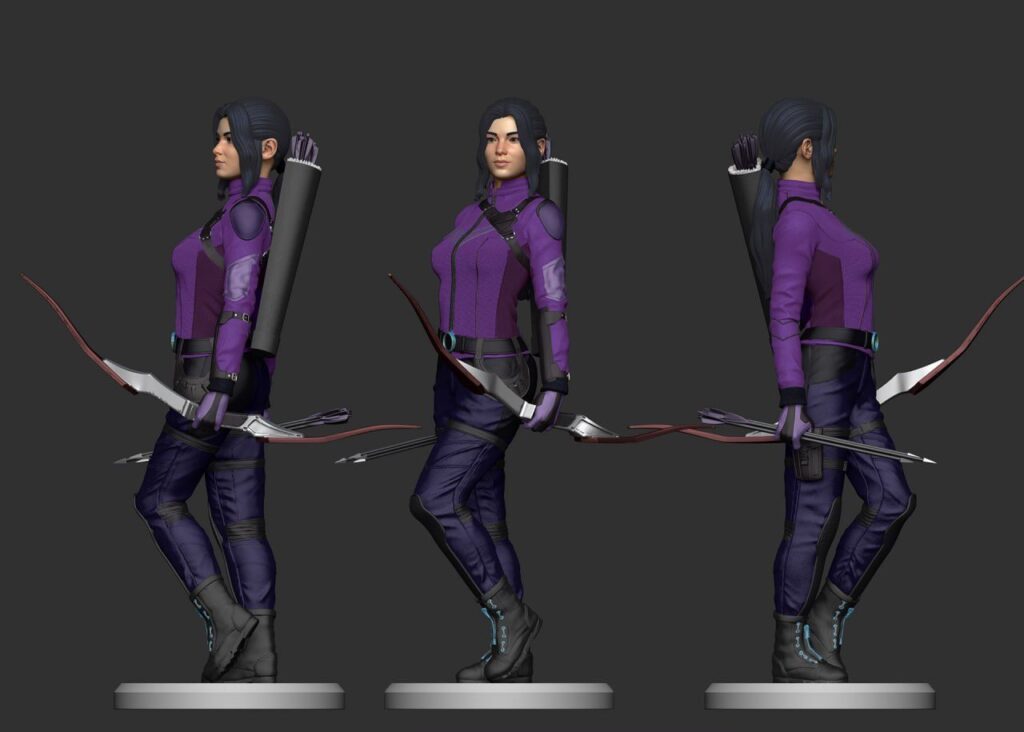 Kate Bishop 3D Printing model - Stl3dprinter