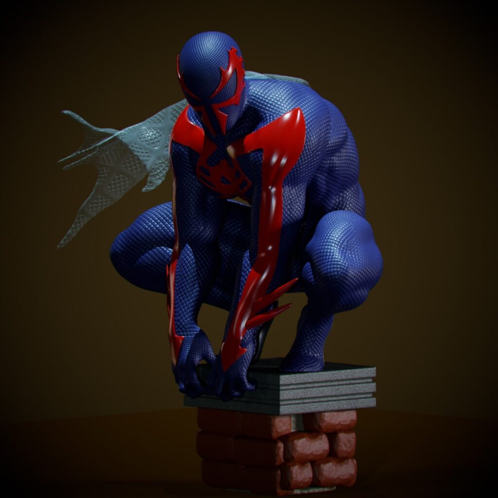 Spider-man 2099 3d print stl files - Stl3dprinter