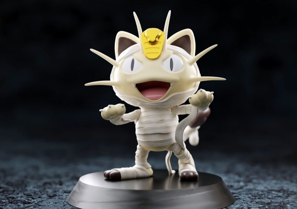 Mummy Meowth Pokemon 3d printing stl files - Stl3dprinter