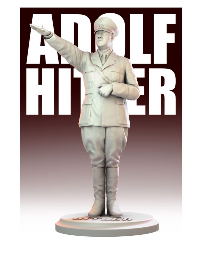 Adolf Hitler 3d print stl files - Stl3dprinter