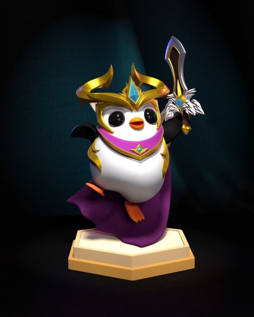 Penguin League of legends 3d printing stl files - Stl3dprinter